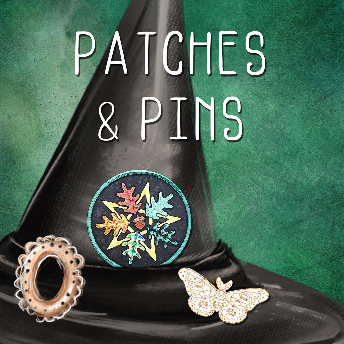 Patches, Pins, and Stickers – Grove and Grotto