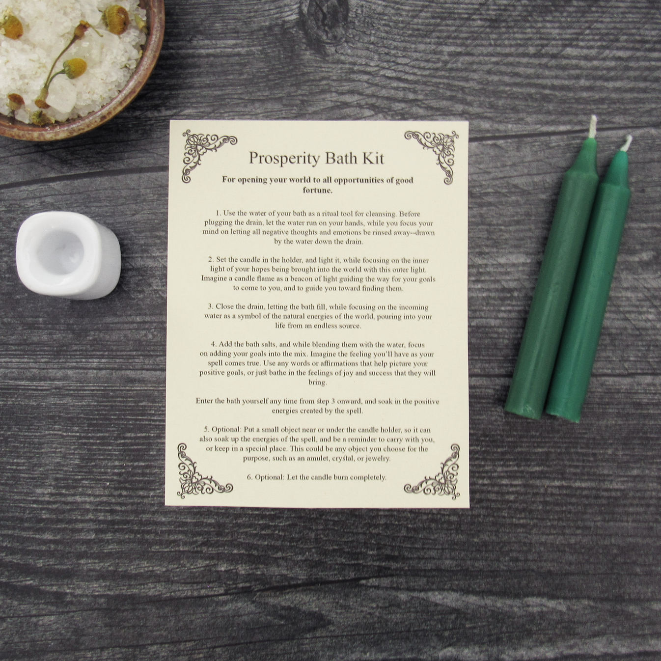 Prosperity Ritual Bath Kit – Grove and Grotto