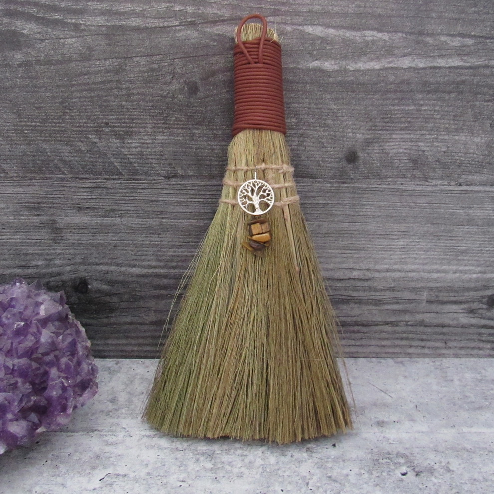 Mini Besom (Tree of Life with Tiger's Eye) – Grove and Grotto