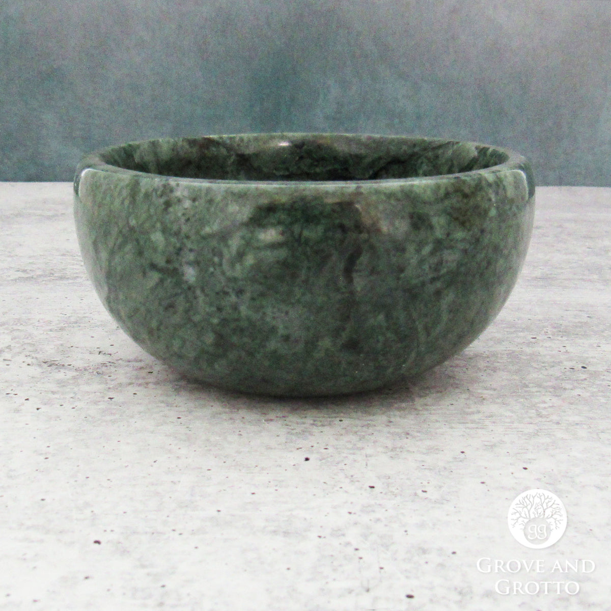 Green Marble Bowl (4 Inches) – Grove and Grotto