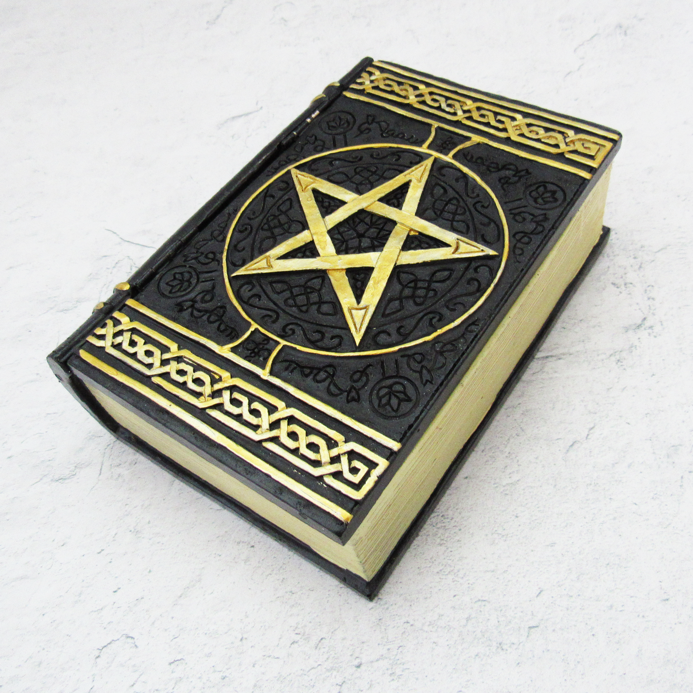 Pentagram Book Box (Gold and Black) – Grove and Grotto