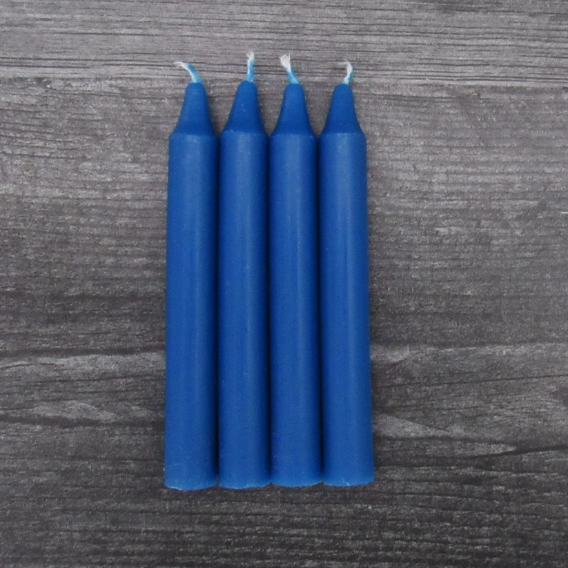 Blue Mini Spell Candle (Pack of 4) – Grove and Grotto