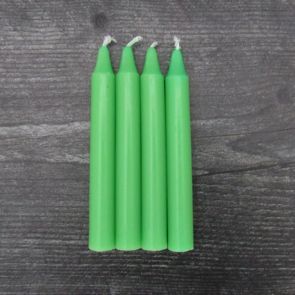 Light Green Mini Spell Candle (Pack of 4) – Grove and Grotto