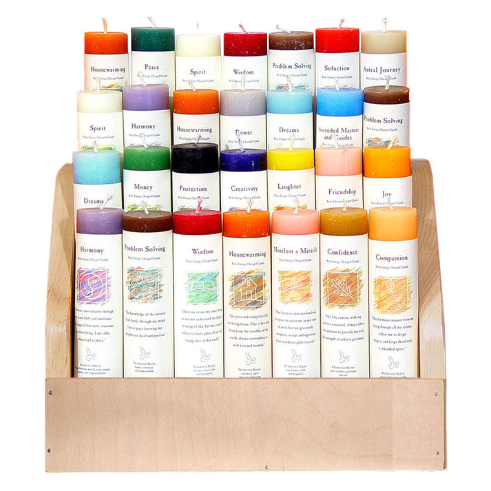 Crystal Journey Herbal Magic Candle - Problem Solving – Grove and Grotto