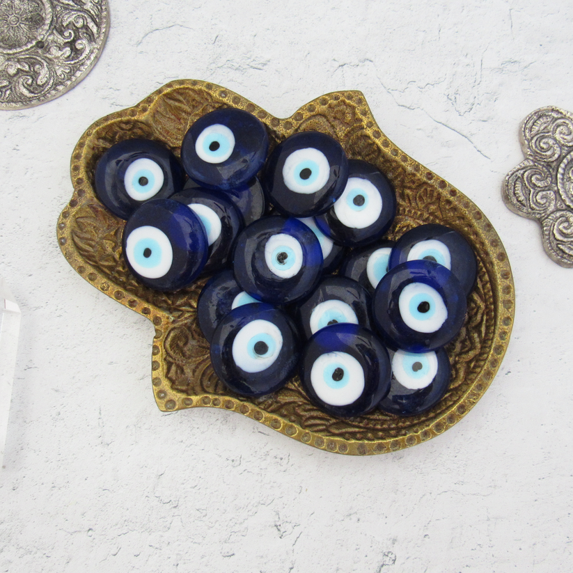 Evil Eye Glass Token – Grove and Grotto