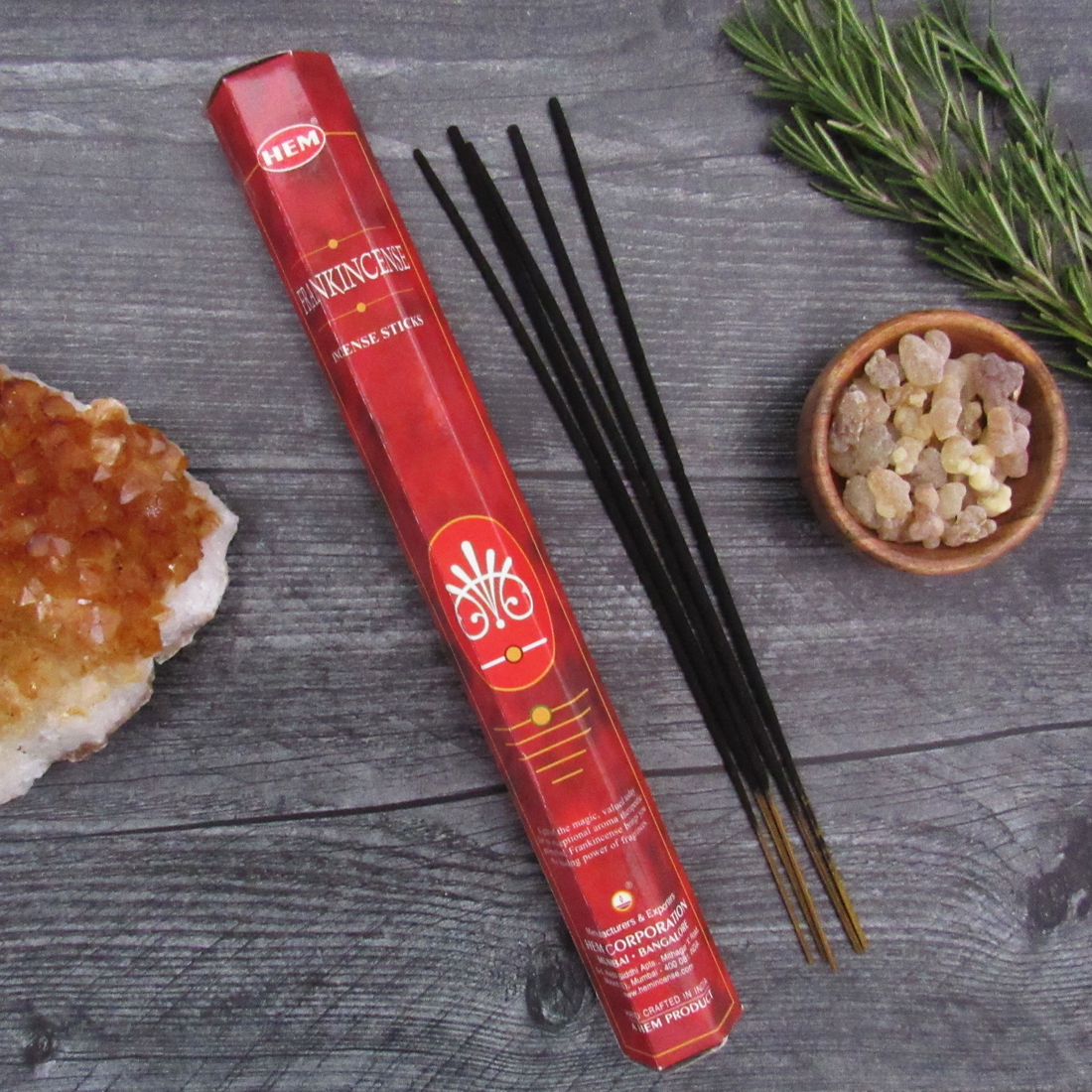 HEM Incense Sticks - Frankincense (20 Sticks) – Grove and Grotto