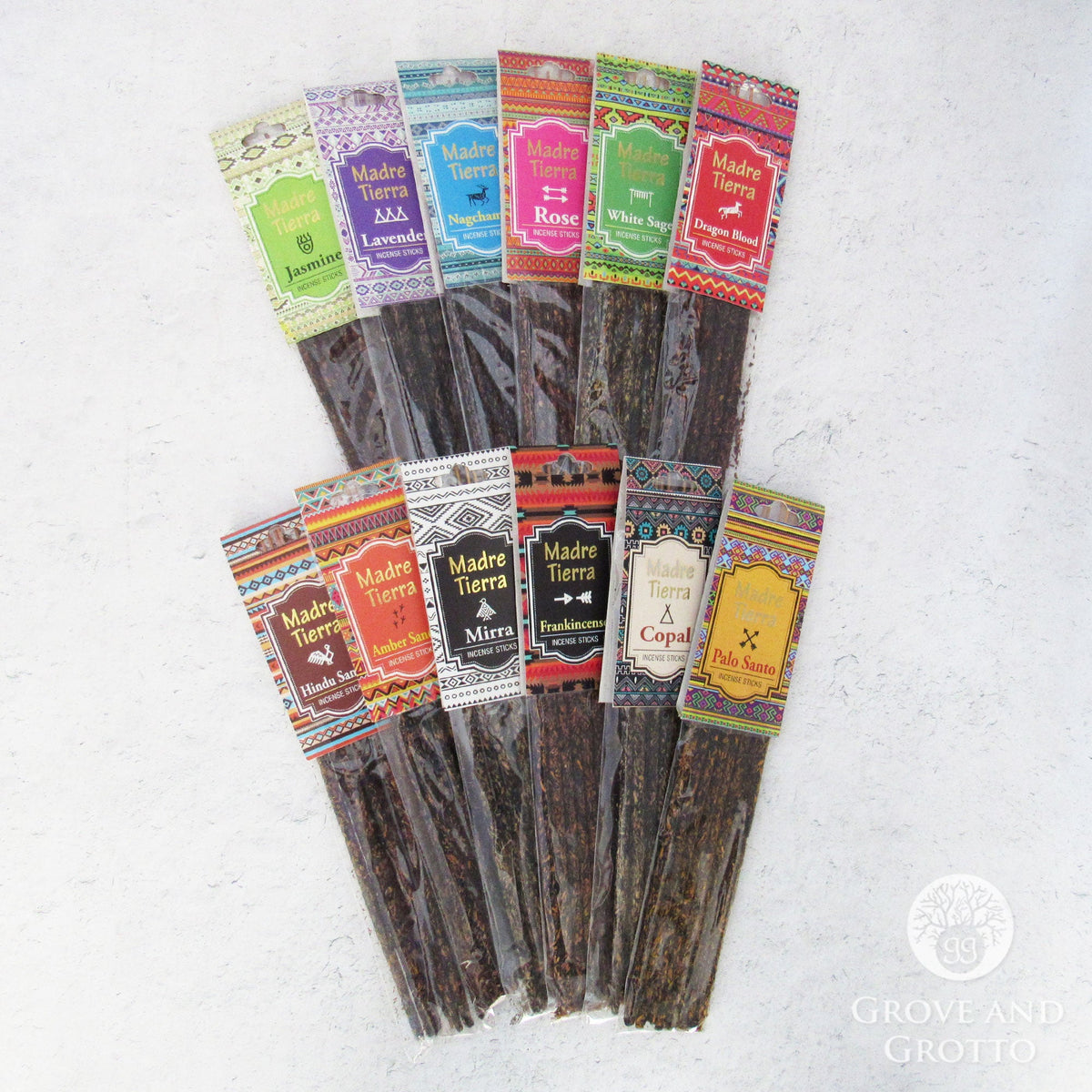 Hindu Sandal Incense by Madre Tierra (8 Sticks) – Grove and Grotto