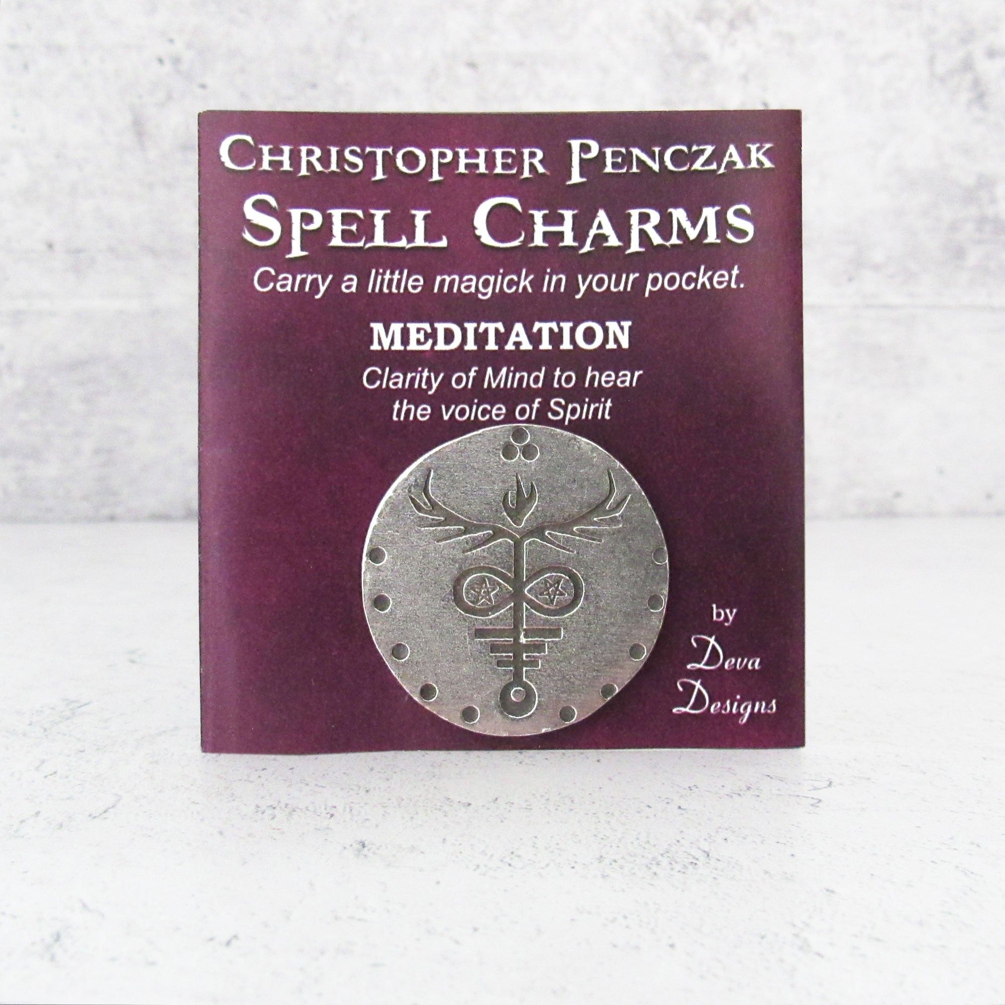 Meditation Pocket Spell Charm by Christopher Penczak – Grove and Grotto