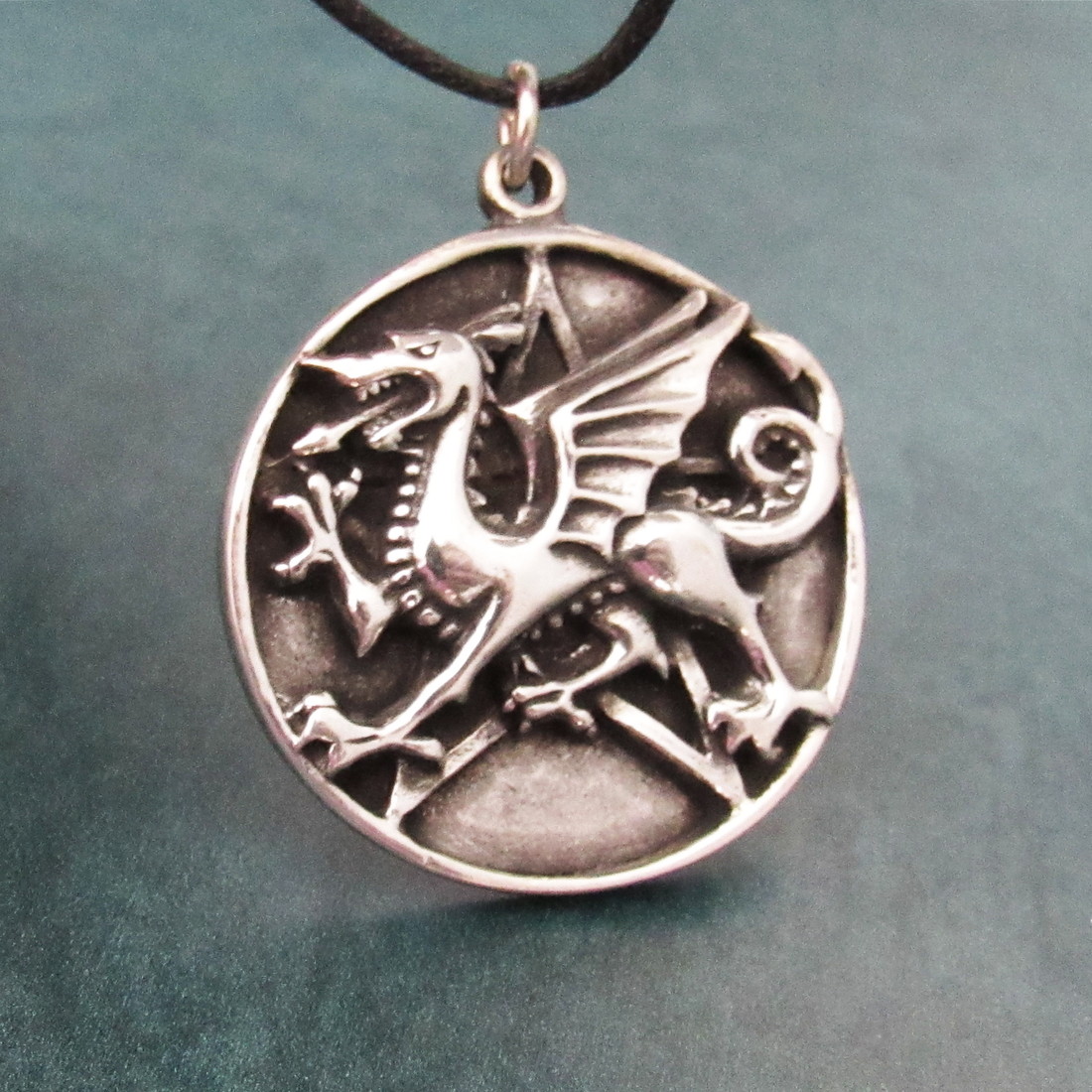 Pentacle of the Dragon Pendant – Grove and Grotto