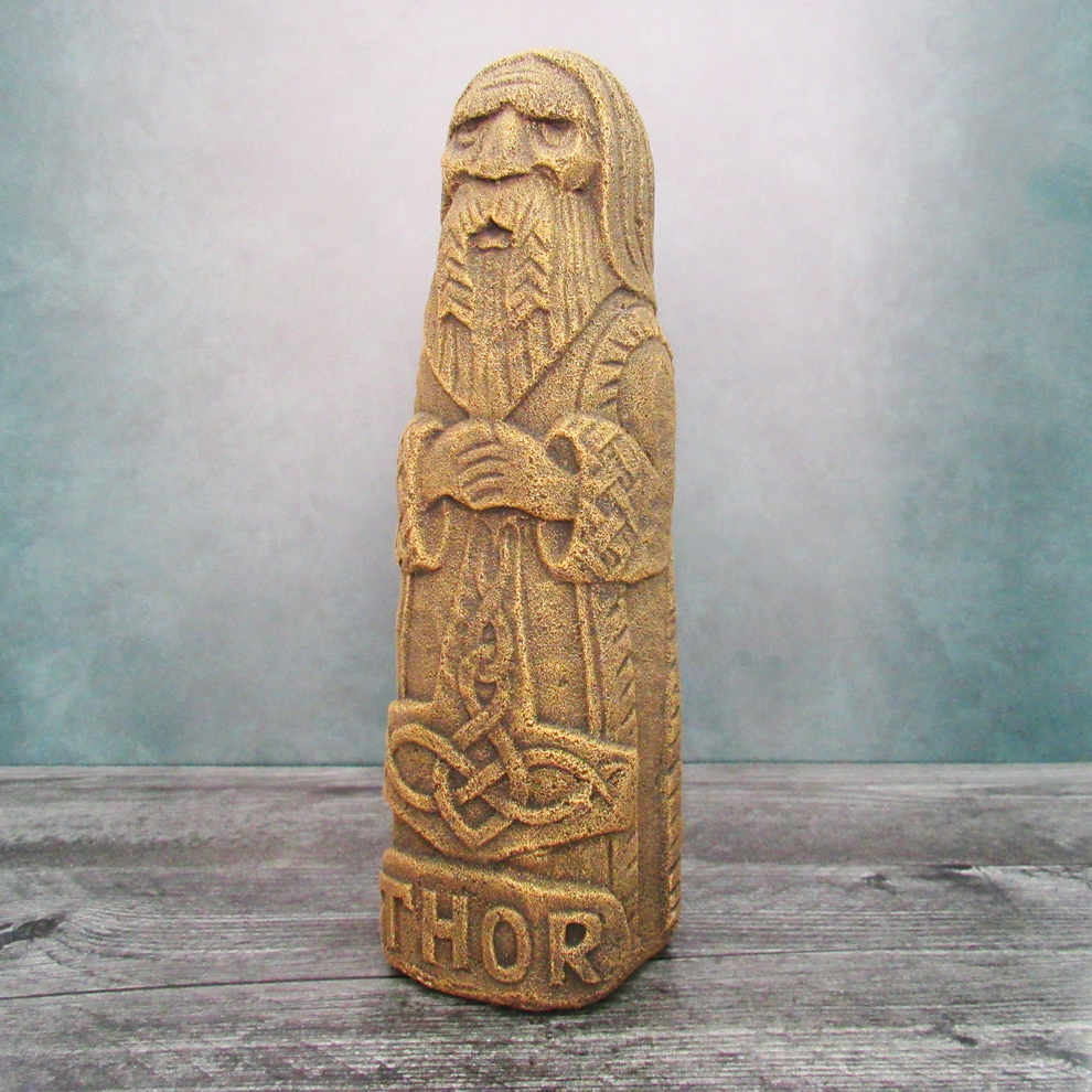 Thor Stone Statue – Grove and Grotto
