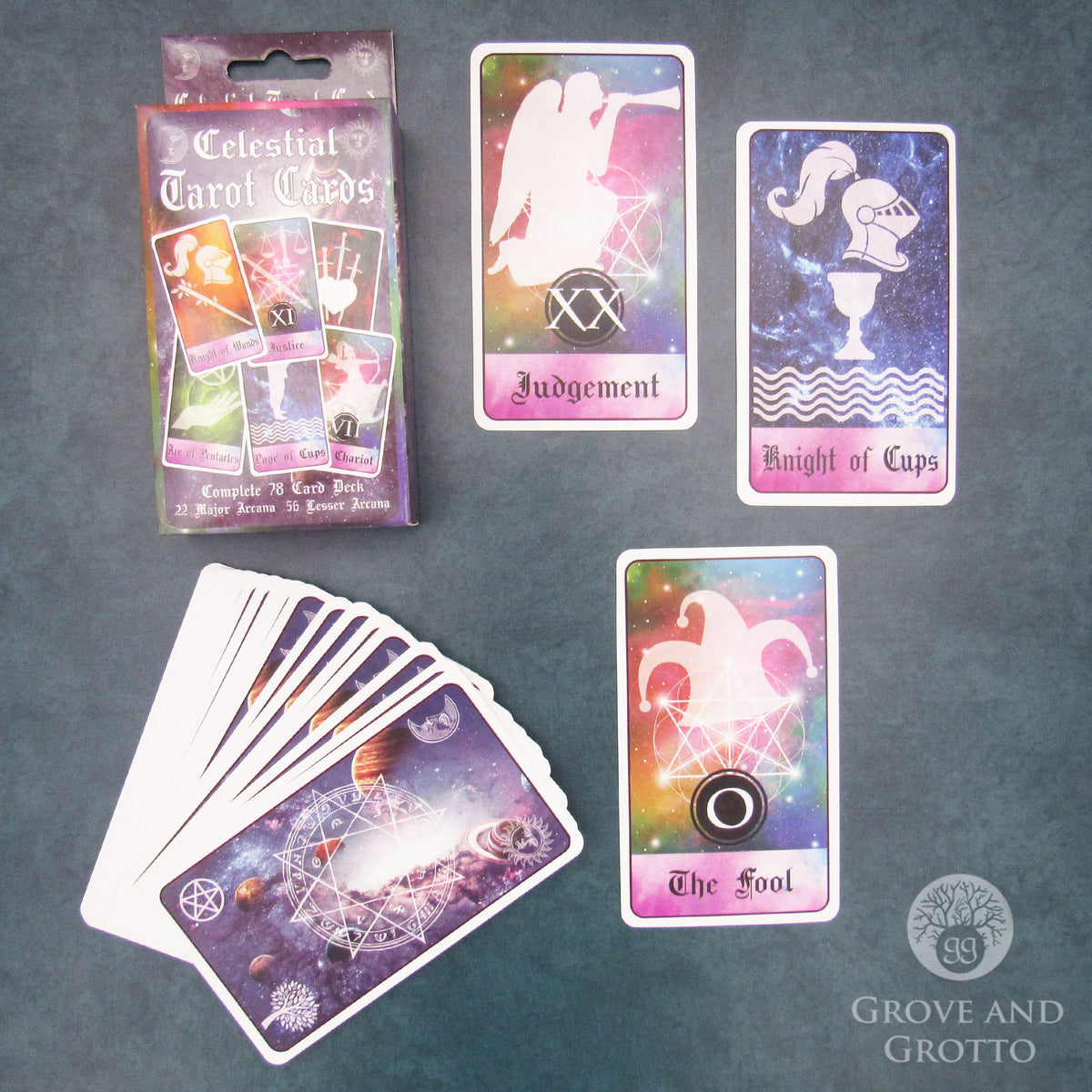Celestial Tarot Cards (No Instructions) – Grove and Grotto