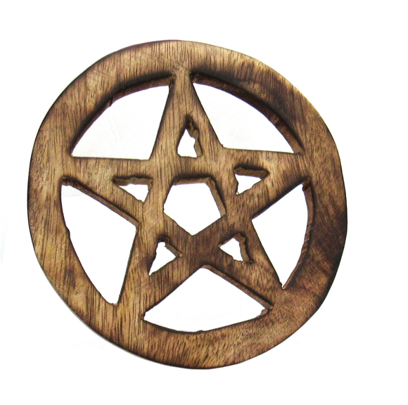 Rustic Pentagram Altar Tile (5 Inches) – Grove and Grotto