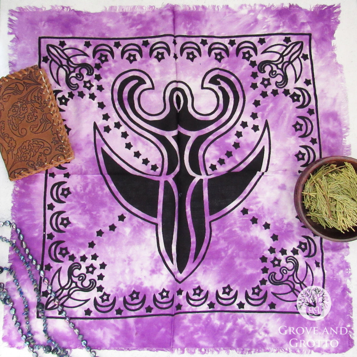 Celestial Goddess Altar Cloth (18 Inches) – Grove and Grotto