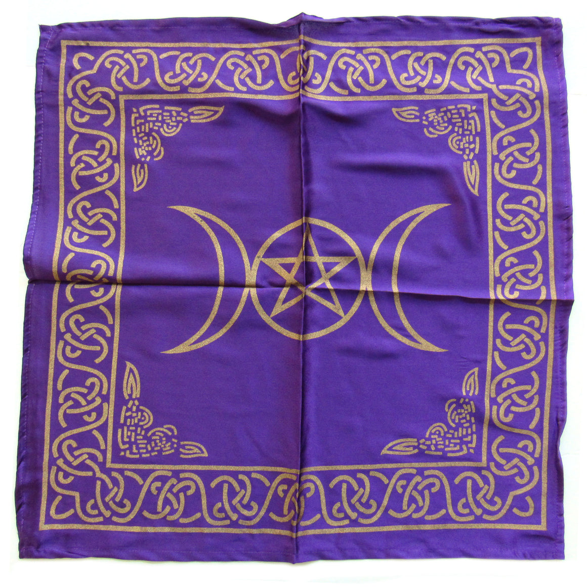 Purple Triple Moon Altar Cloth (21 Inches) – Grove and Grotto