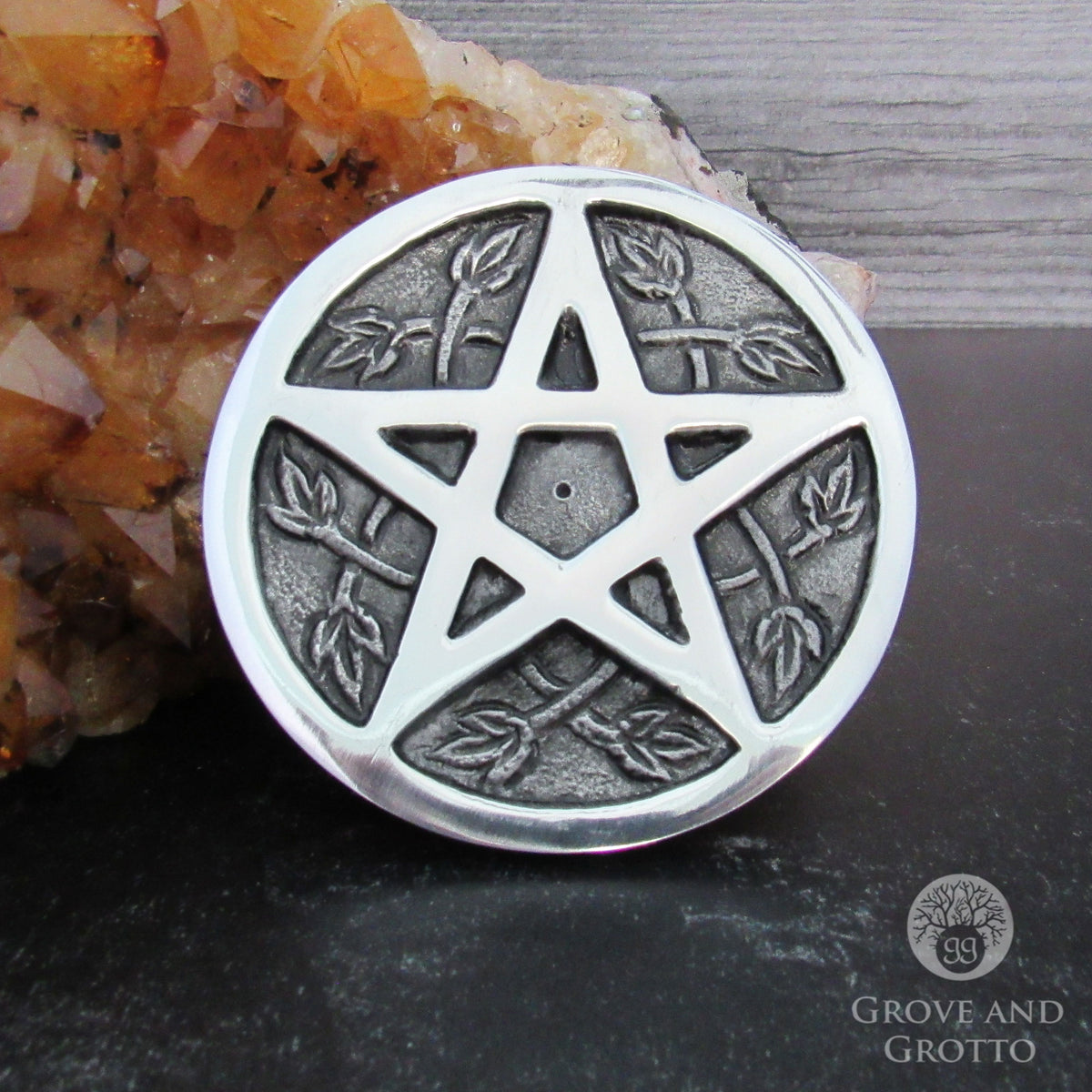 Pentacle Altar Tile (3 Inches) – Grove and Grotto