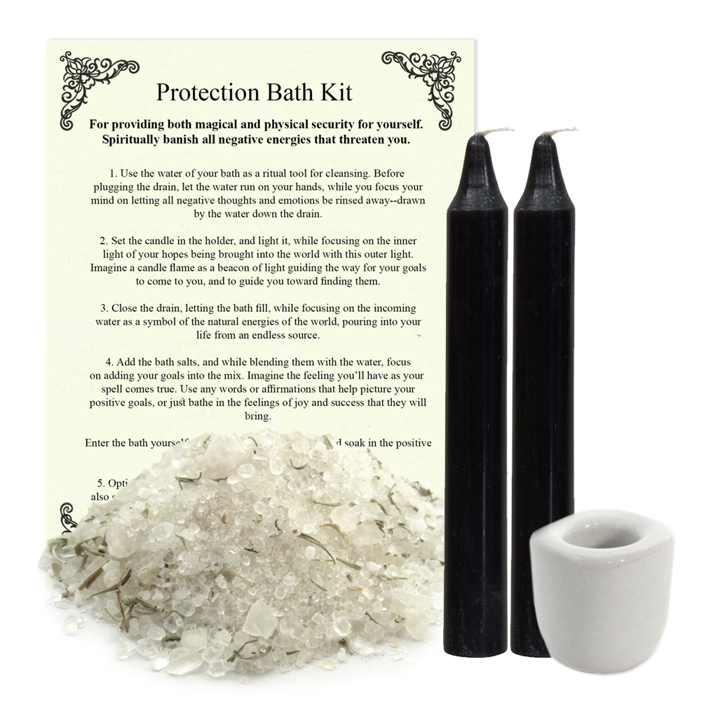 Protection Ritual Bath Kit – Grove and Grotto