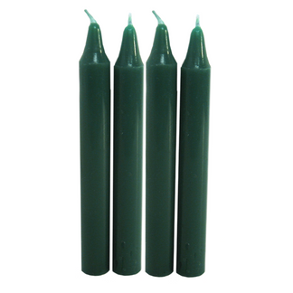 Green Mini Spell Candle (Pack of 4) – Grove and Grotto