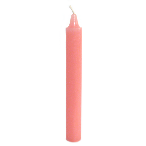 6-Inch Basic Candle (Pink) – Grove and Grotto