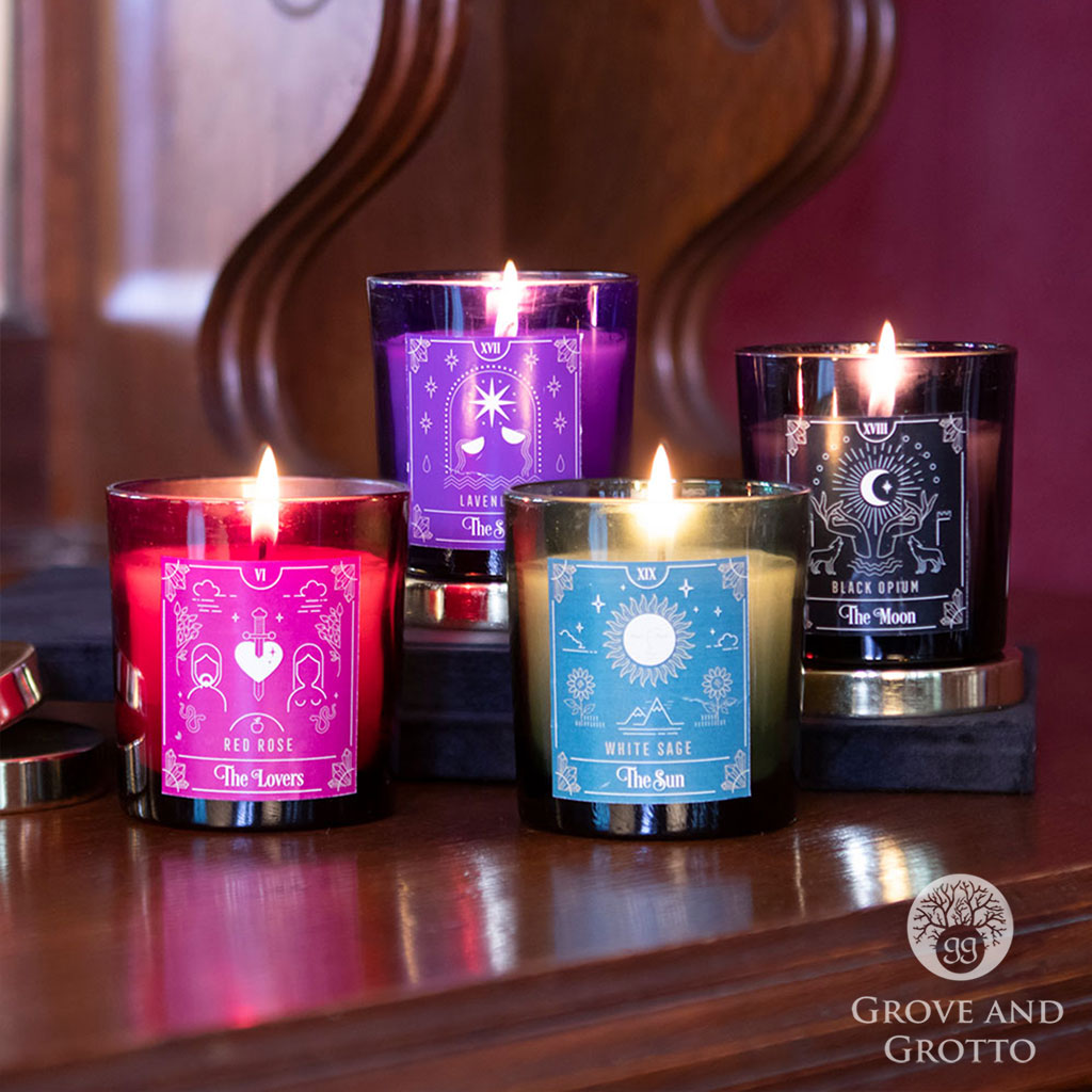 The Star (Lavender) Tarot Candle – Grove and Grotto