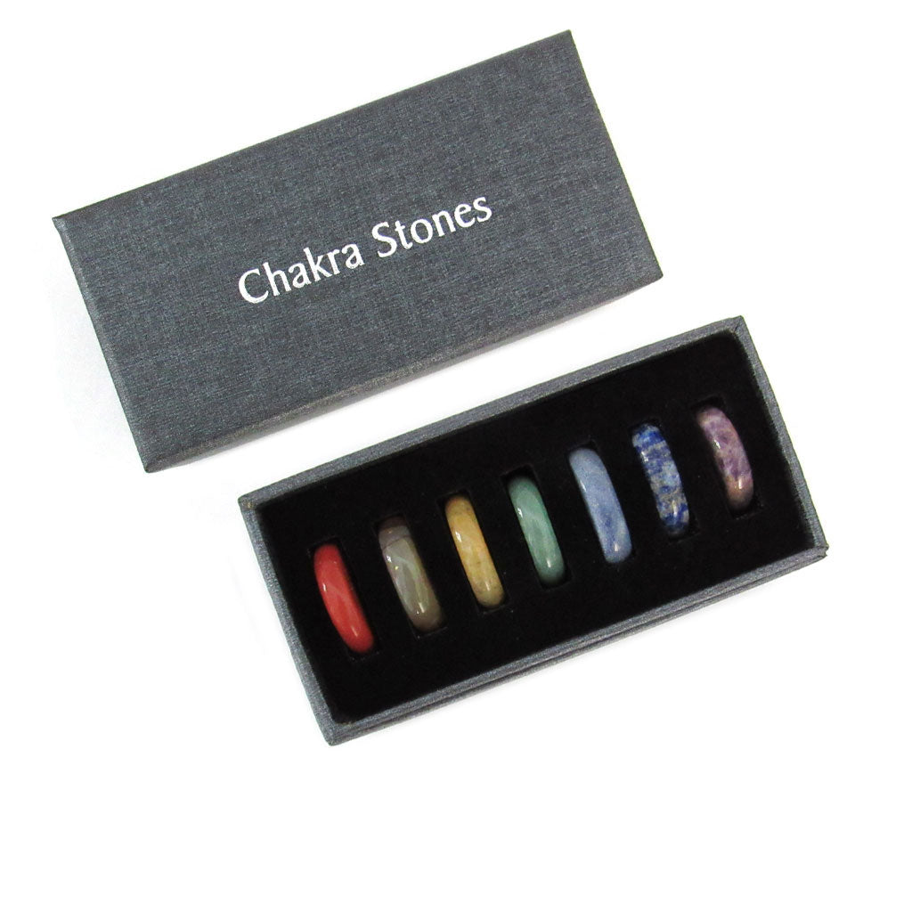Engraved Chakra Stone Set (Boxed) – Grove and Grotto