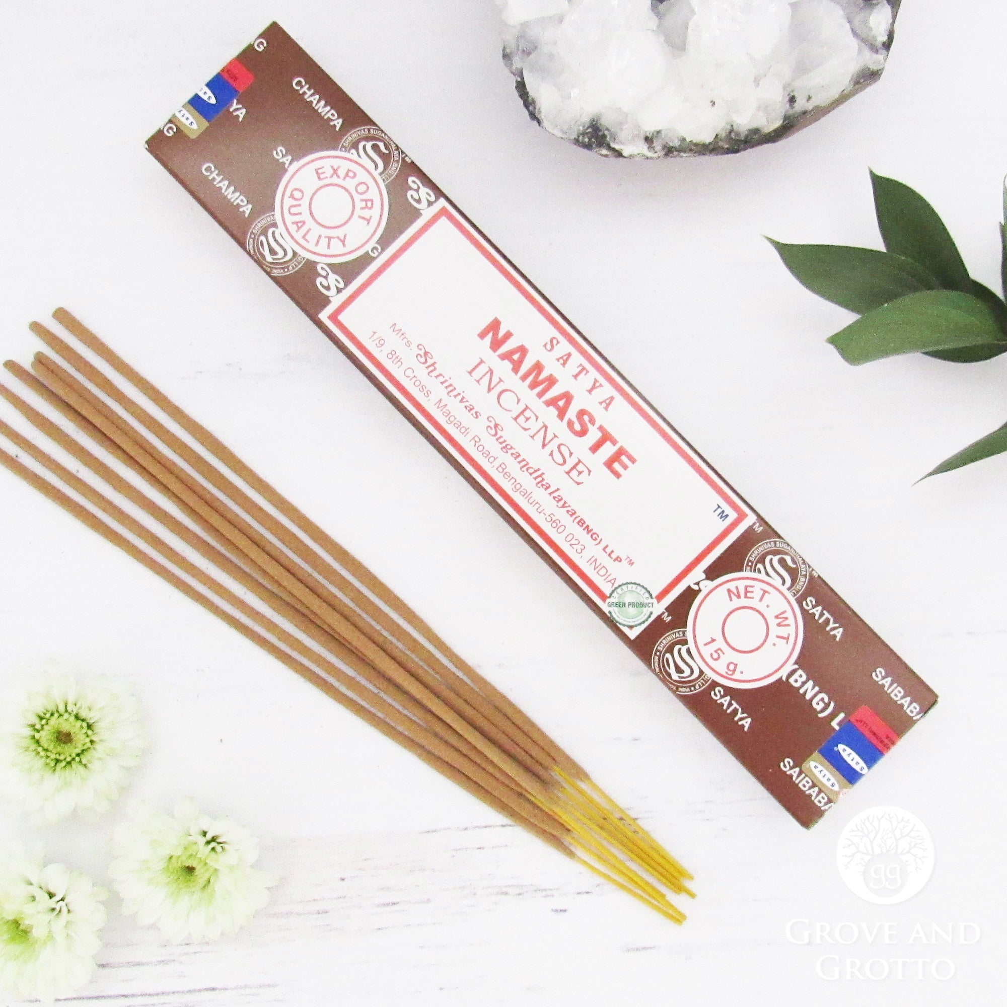 Namaste Incense Sticks (15 g) by Satya – Grove and Grotto