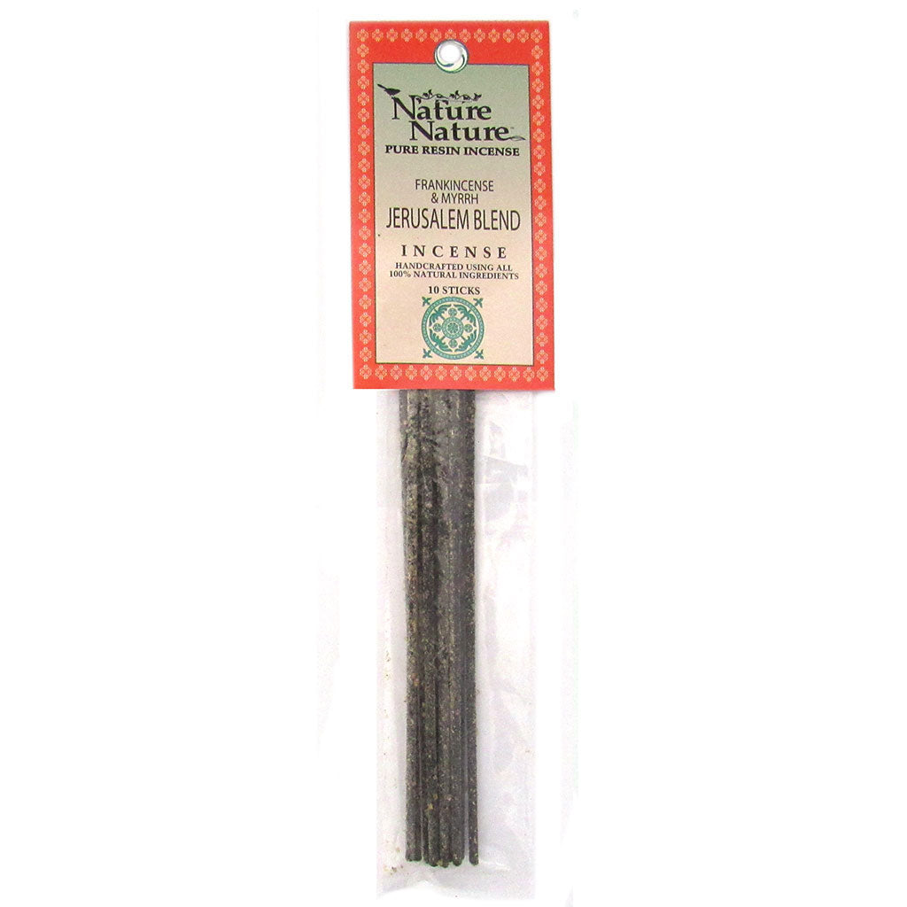 Nature Nature Incense Sticks - Frankincense and Myrrh (Jerusalem Blend ...