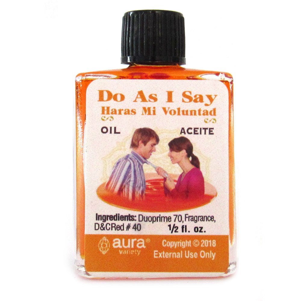 Do As I Say Oil (4 dram) – Grove and Grotto