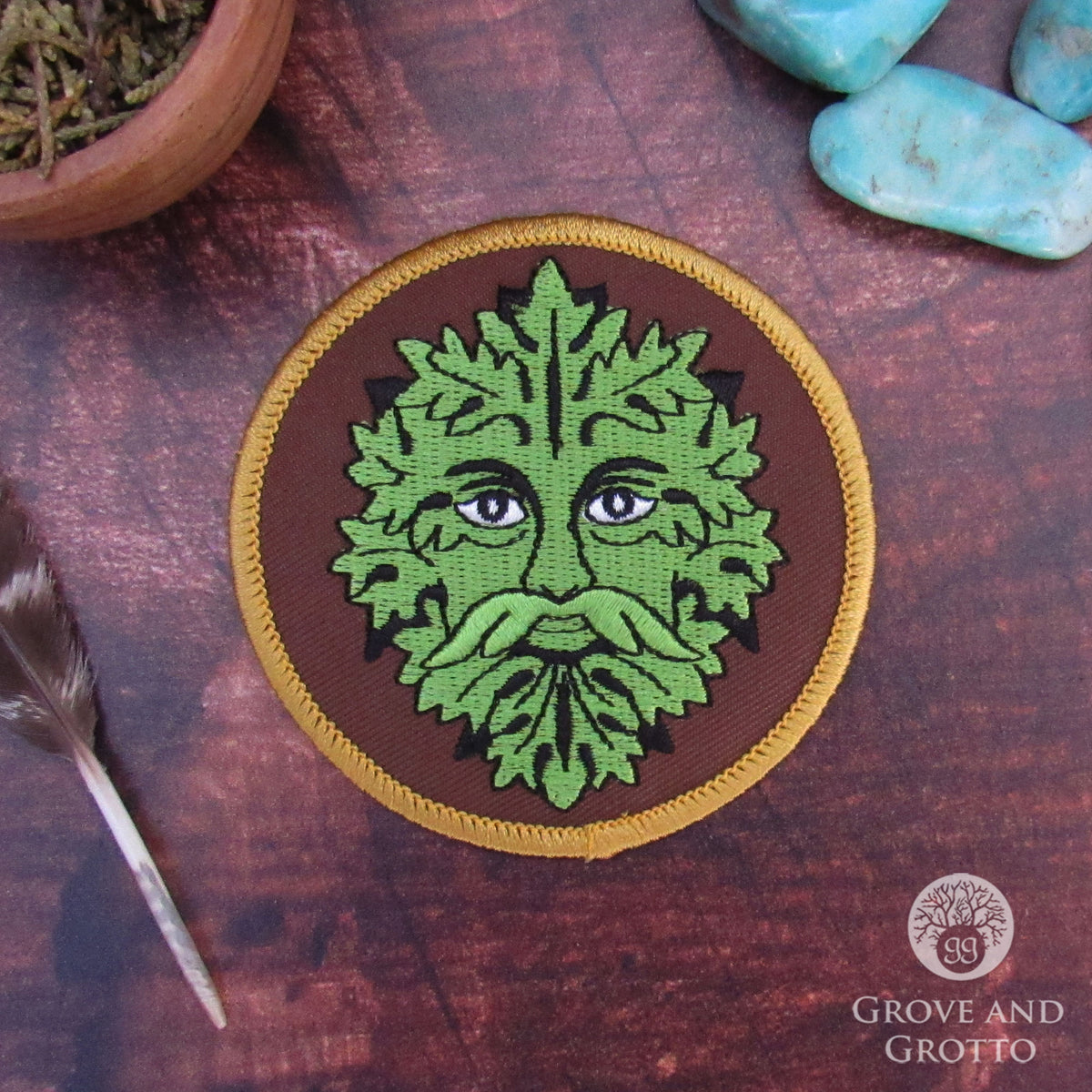 Green Man Patch – Grove and Grotto
