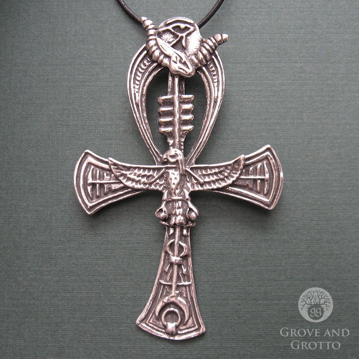 Mystic Nile Large Ankh Pendant – Grove and Grotto