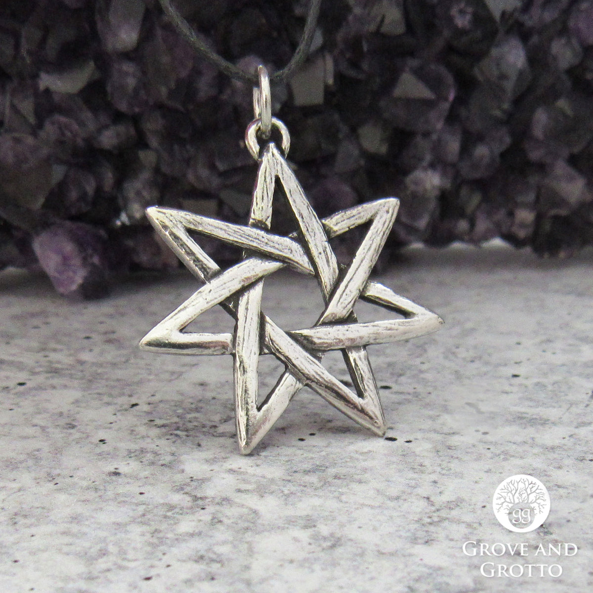 Faery Star Pendant (Pewter) – Grove and Grotto