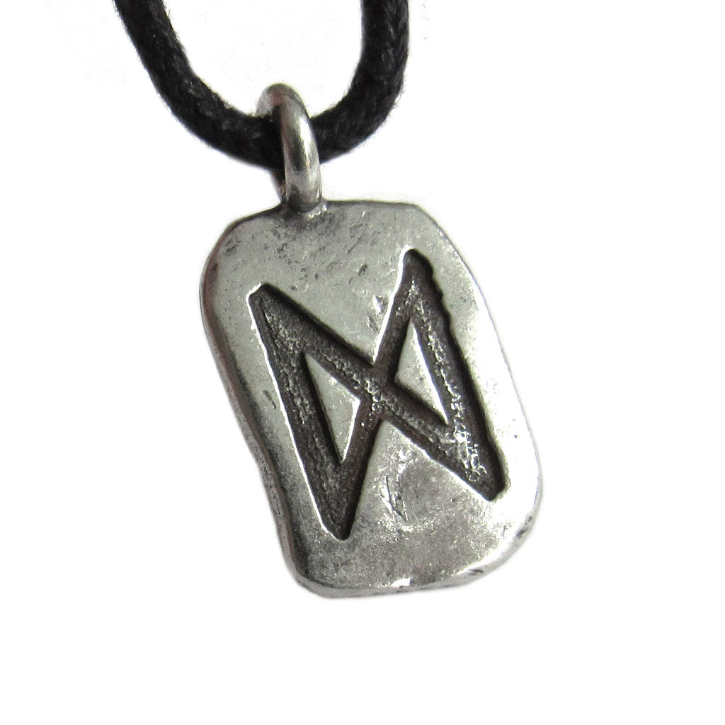 Dagaz (Beginnings) Rune Pendant – Grove and Grotto