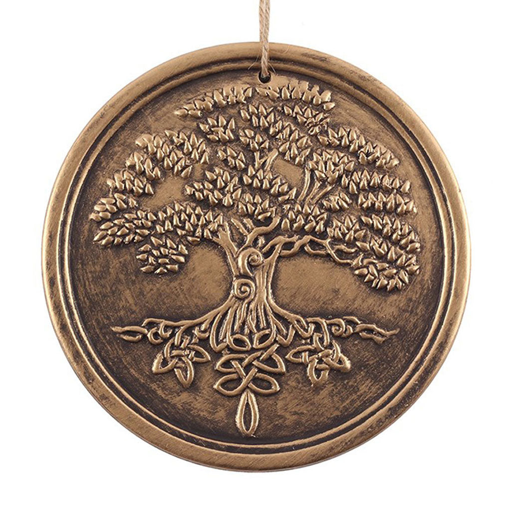 Bronze Terracotta Tree of Life Plaque – Grove and Grotto