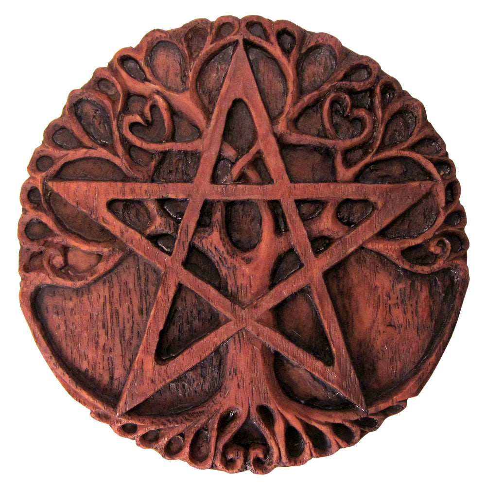 Dryad Design Tree Pentacle Plaque – Grove and Grotto