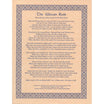 Wiccan Rede (Long Poem) Parchment Poster (8.5" x 11") – Grove and Grotto