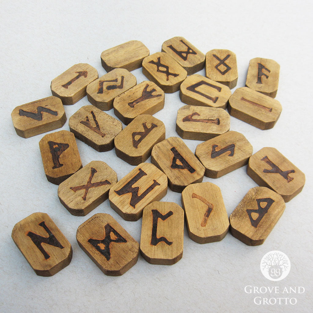 Wooden Rune Set (Standard Edition) – Grove and Grotto