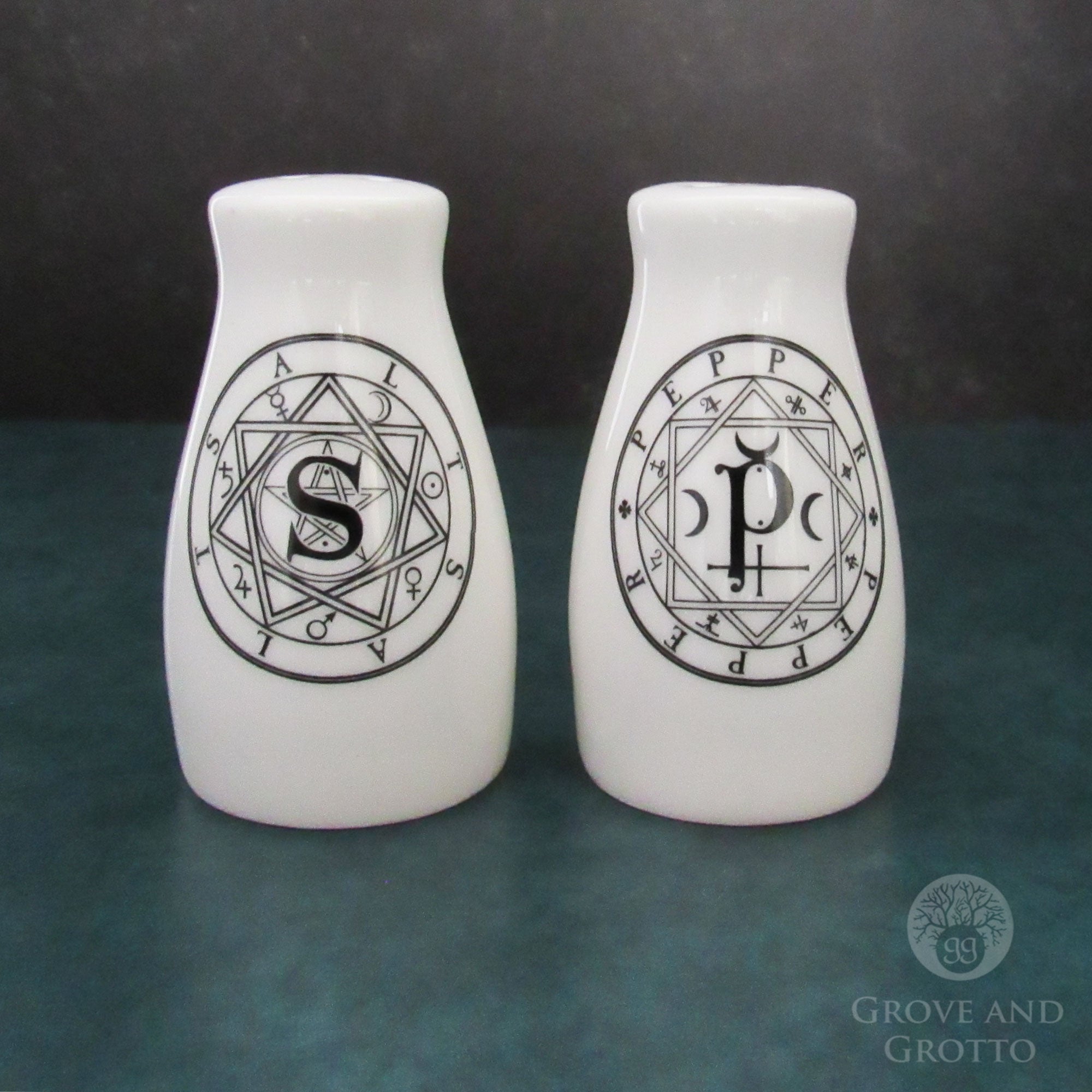 Alchemy Salt and Pepper Set – Grove and Grotto