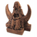 Moon Goddess Statue (Wood Color) – Grove and Grotto