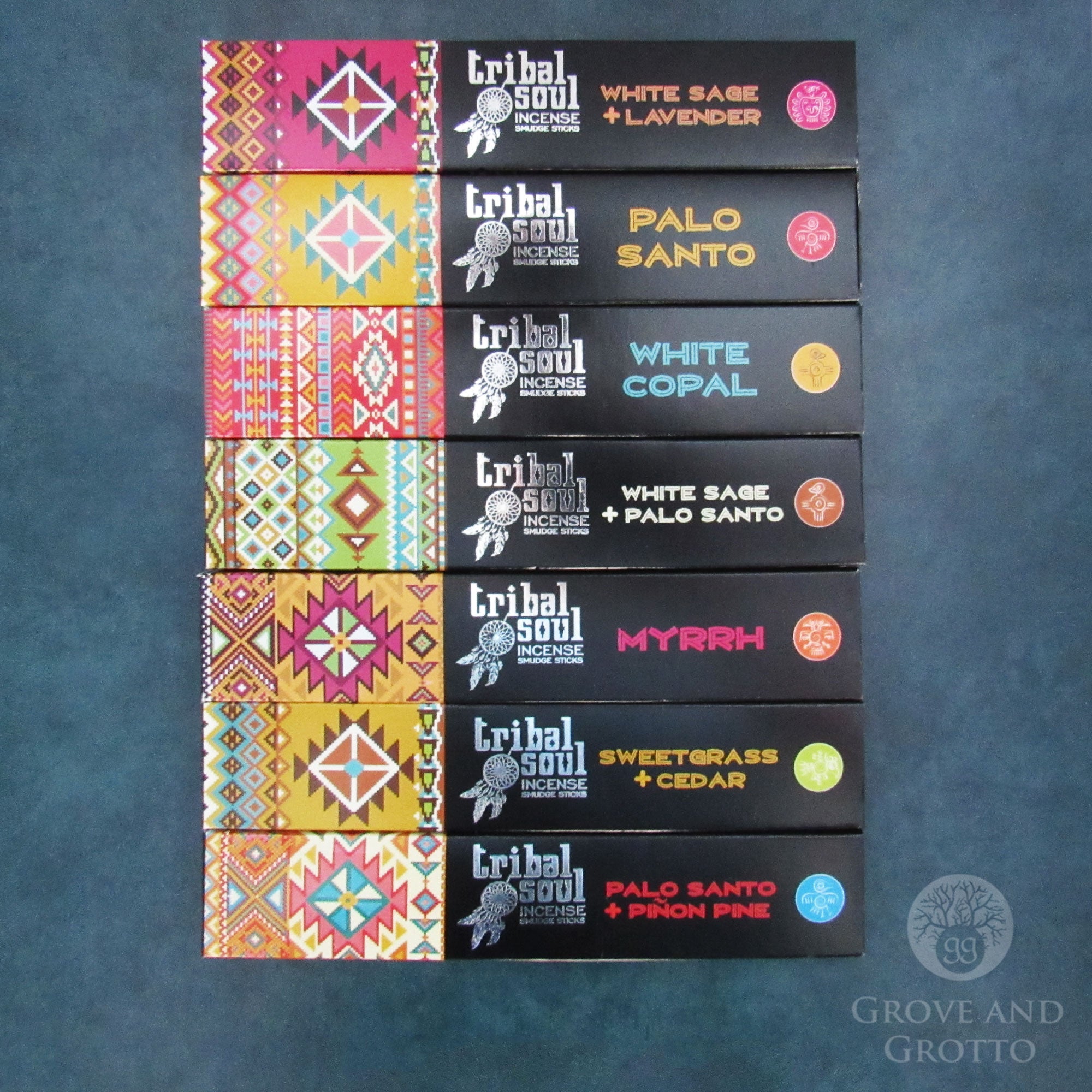 Tribal Soul Incense Sticks - Palo Santo + Piñon Pine – Grove and Grotto