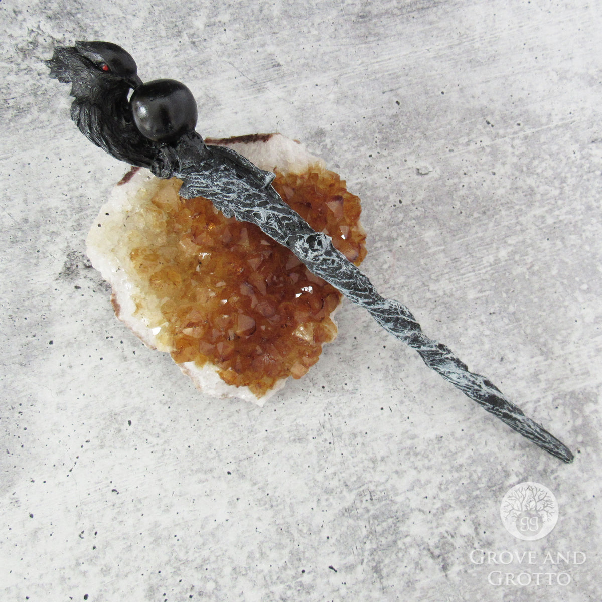 Crow Magic Wand – Grove and Grotto