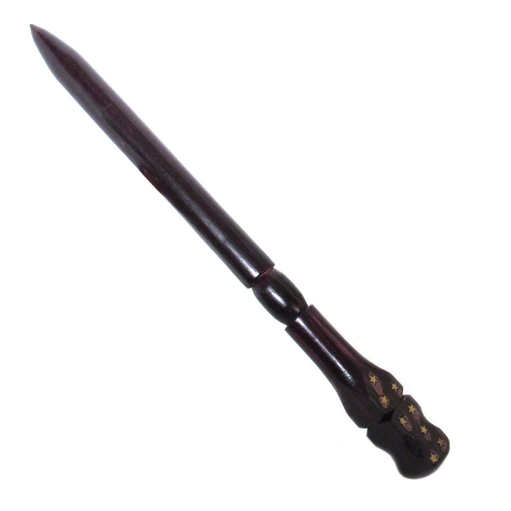 Giant Dark Red Wizard Wand – Grove and Grotto