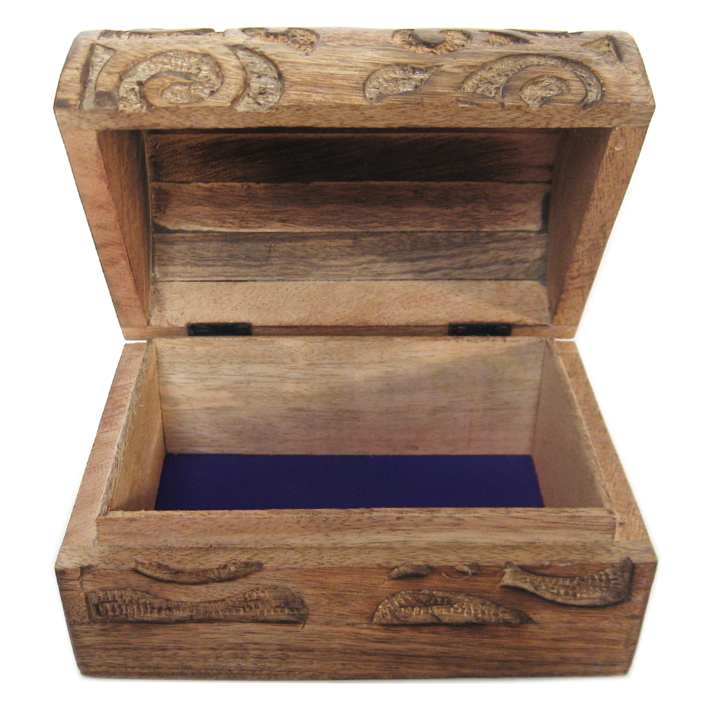 Spiral Tree Chest with Domed Lid – Grove and Grotto