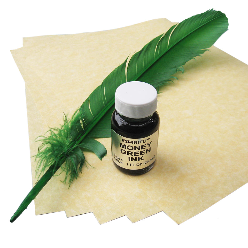 Money Drawing Spell Writing Kit – Grove and Grotto